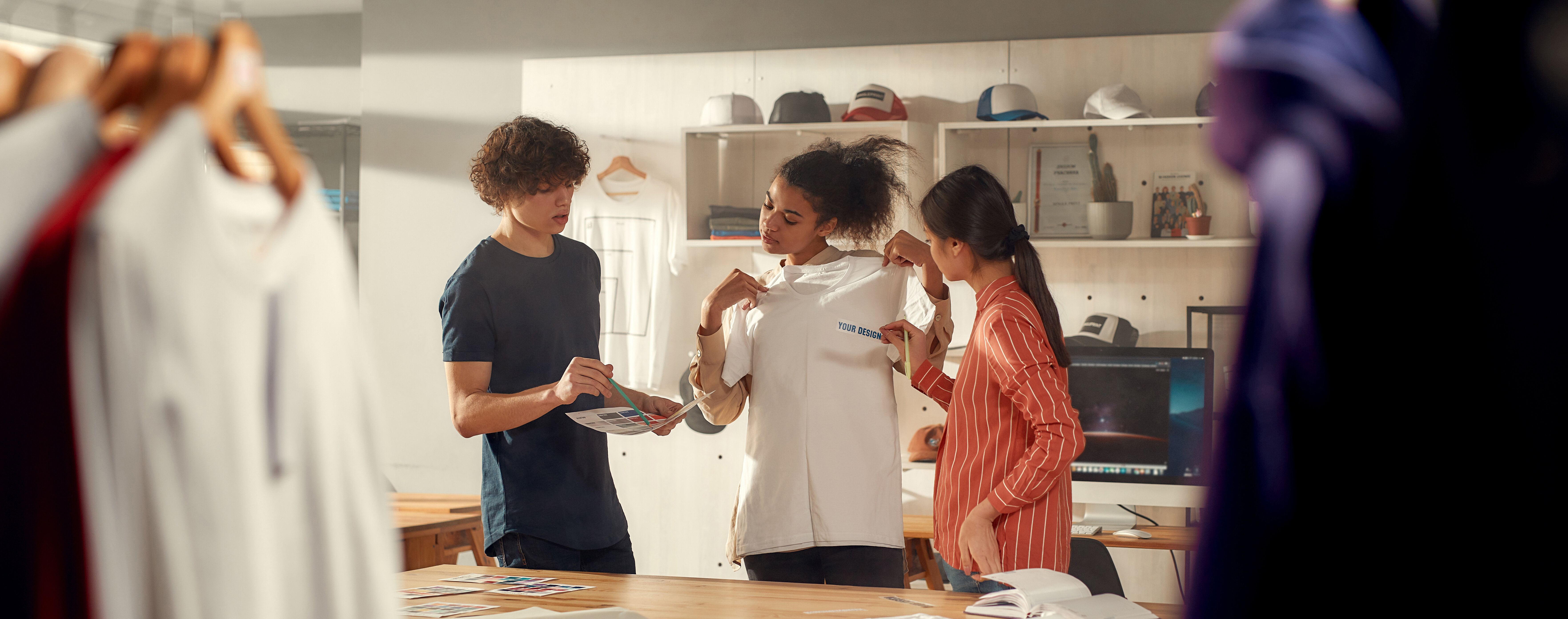 Unsere Märkte: Textildruck