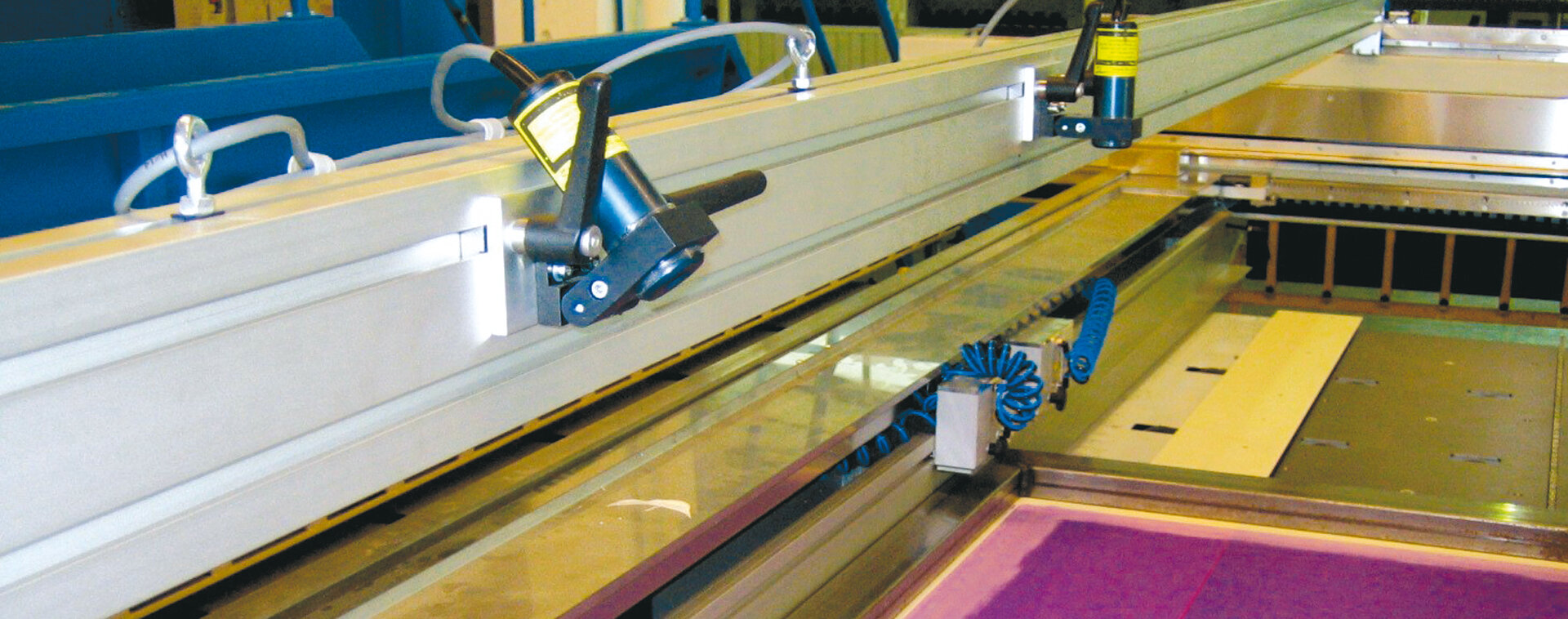 Laser positioning system